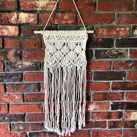 Urban Outfitters | Accents | Twinning Handmade Macrame Braided Bohemian ...